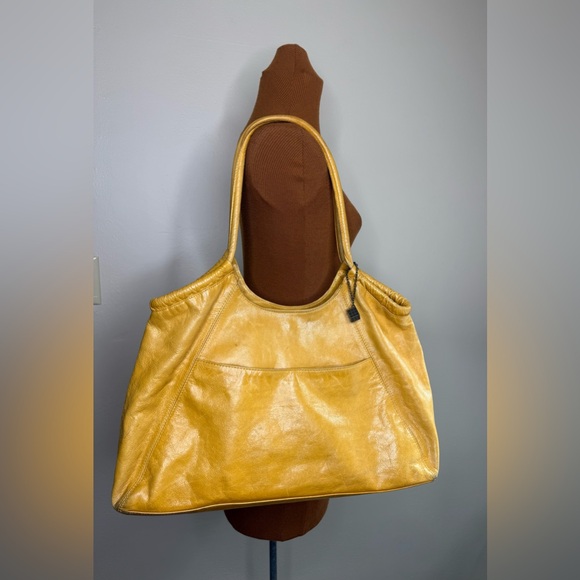 Helen Welsh | Bags | Helen Welsh Vintage Mustard Yellow Leather Large ...
